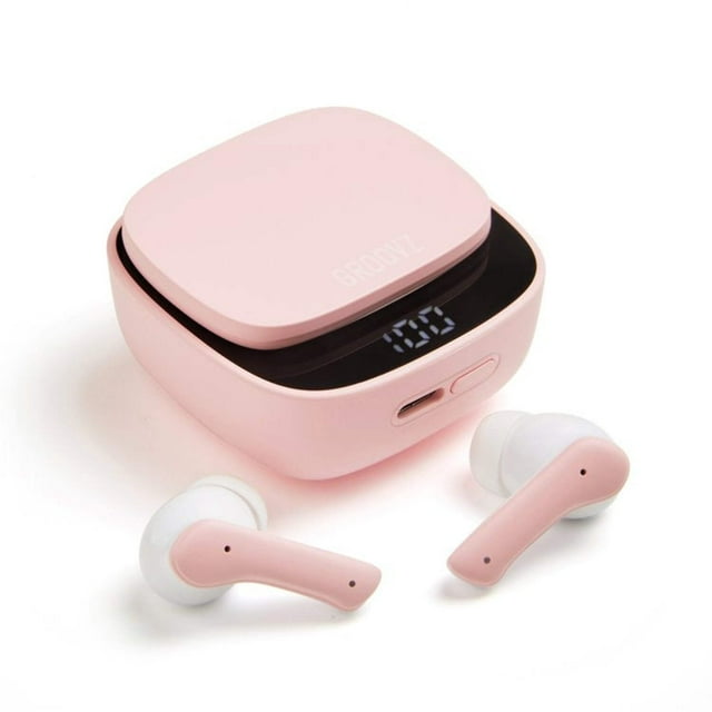 Groovz True Wireless Earbuds with 26hr Battery Life Charging Case (2024 ...