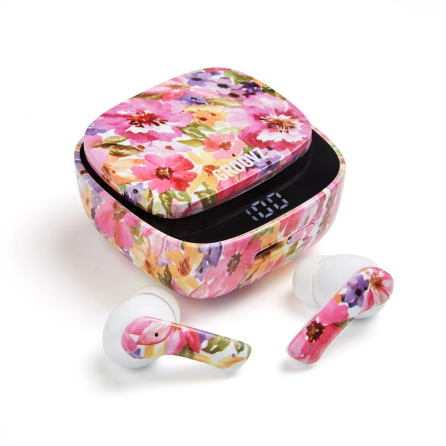 Groovz True Wireless Earbuds with 26hr Battery Life Charging Case (2024 ...