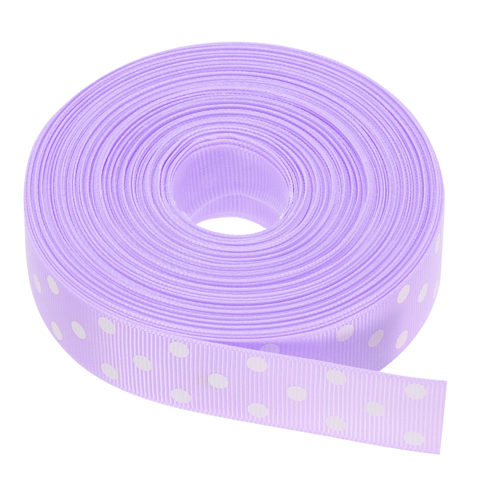 Uxcell Grosgrain Ribbons with White Dots Ribbon Bow Decoration Crafts ...
