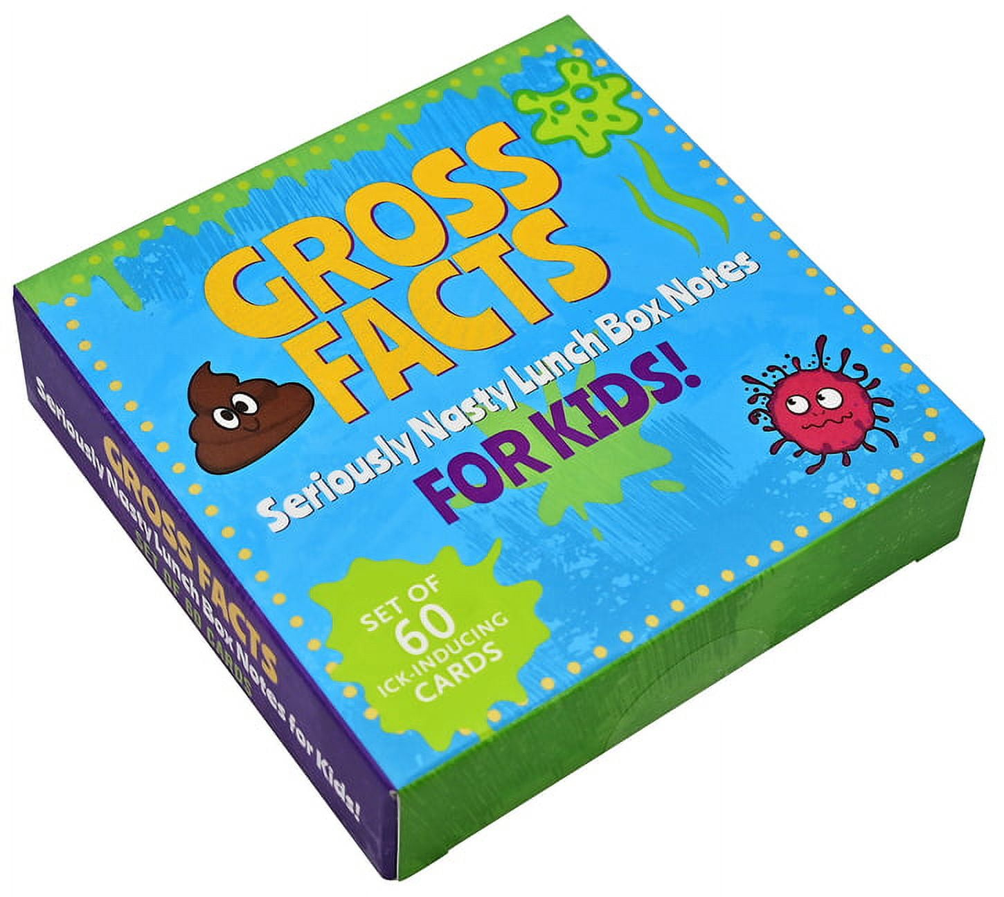 Gross Facts Noteworthy Card Deck: Seriously Nasty Lunch Box Notes for ...