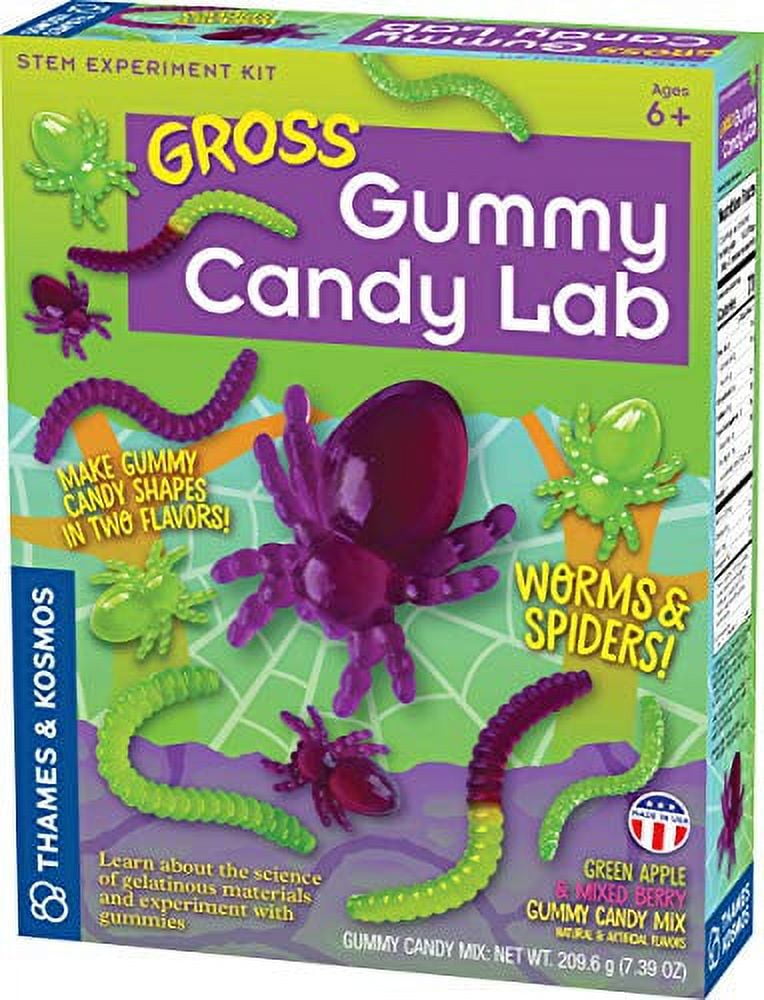 Gross Gummy Candy Lab - Worms & Spiders! Sweet Science STEM Experiment ...