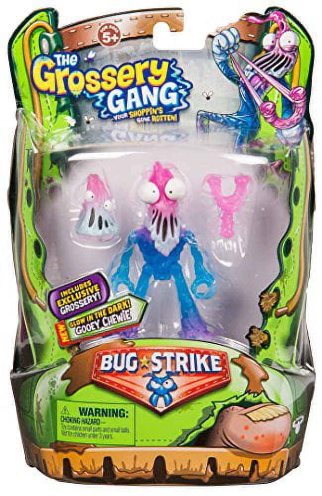 Grossery Gang The S4 Bug Strike Action Figure - Gooey Chewie - Walmart.com