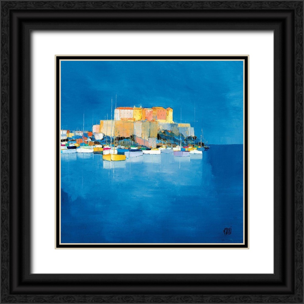 Grossi, Anne-Marie 20x20 Black Ornate Wood Framed with Double Matting ...