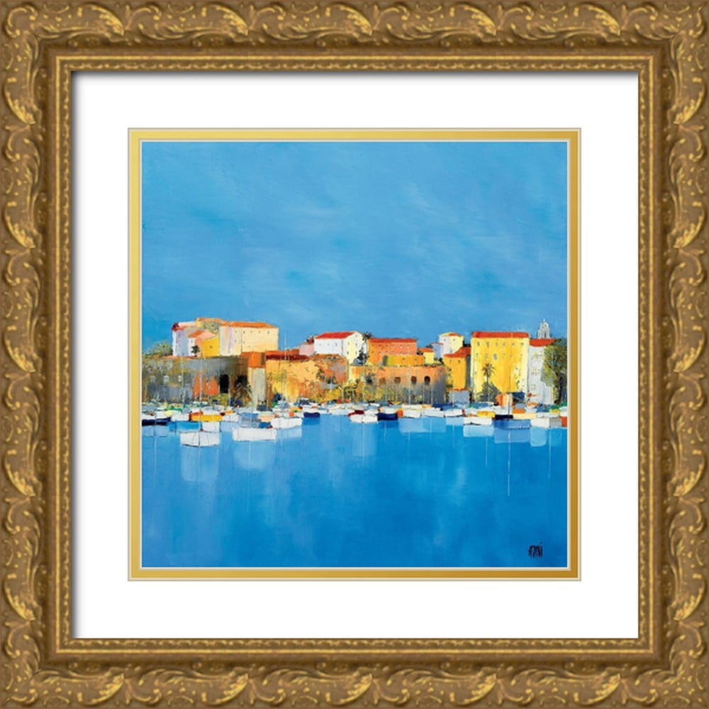 Grossi, Anne-Marie 26x26 Gold Ornate Wood Framed with Double Matting ...