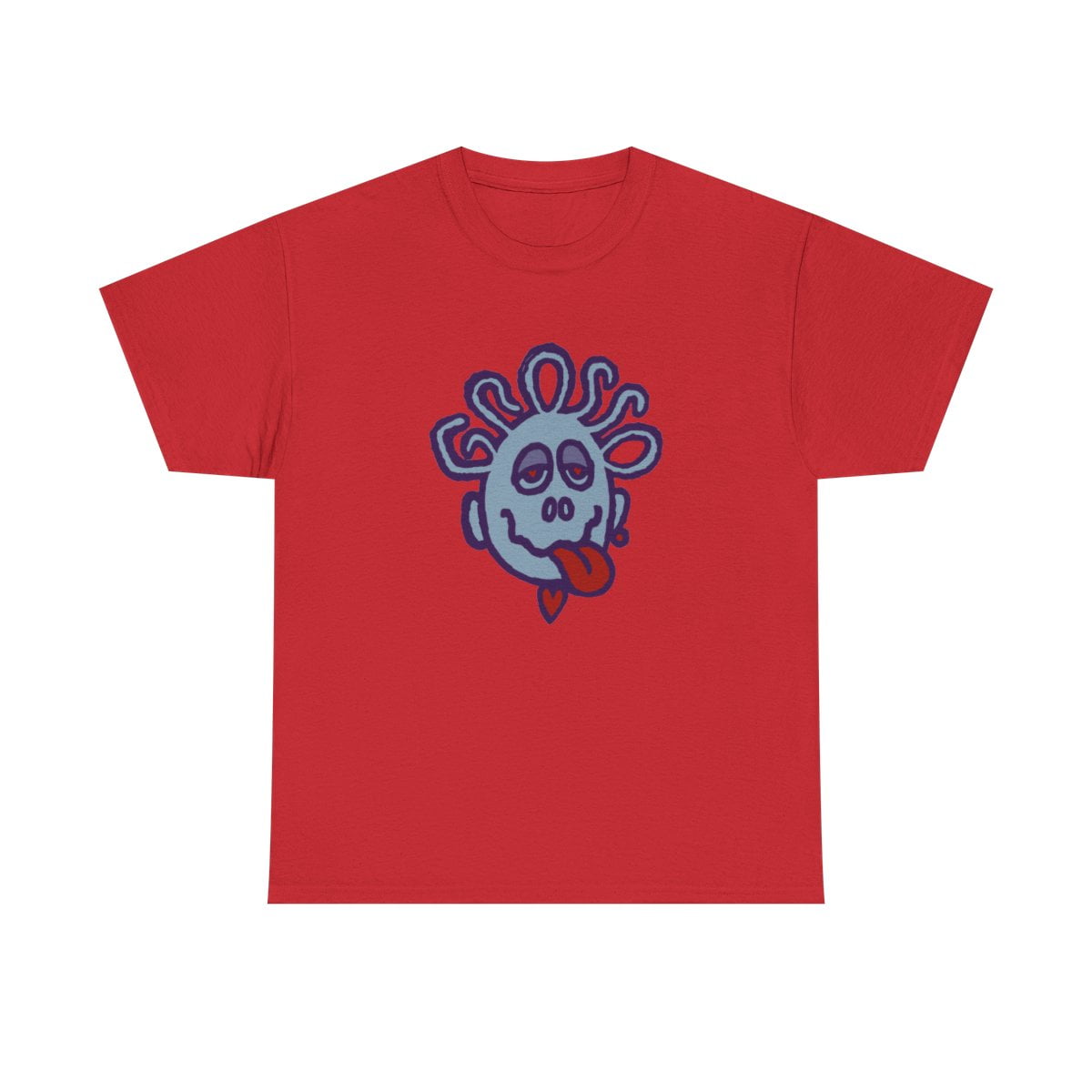 Grosso Jeff T-Shirt Skateboard Vintage Santa Cruz Retro Design - Red ...