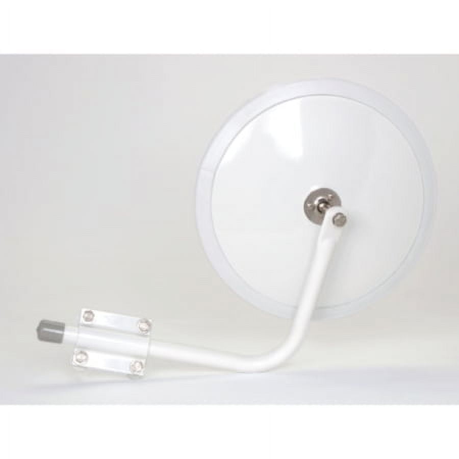 Grote 10 1/2" Convex Cross-Over Mirror, Mirror Assembly, White ...