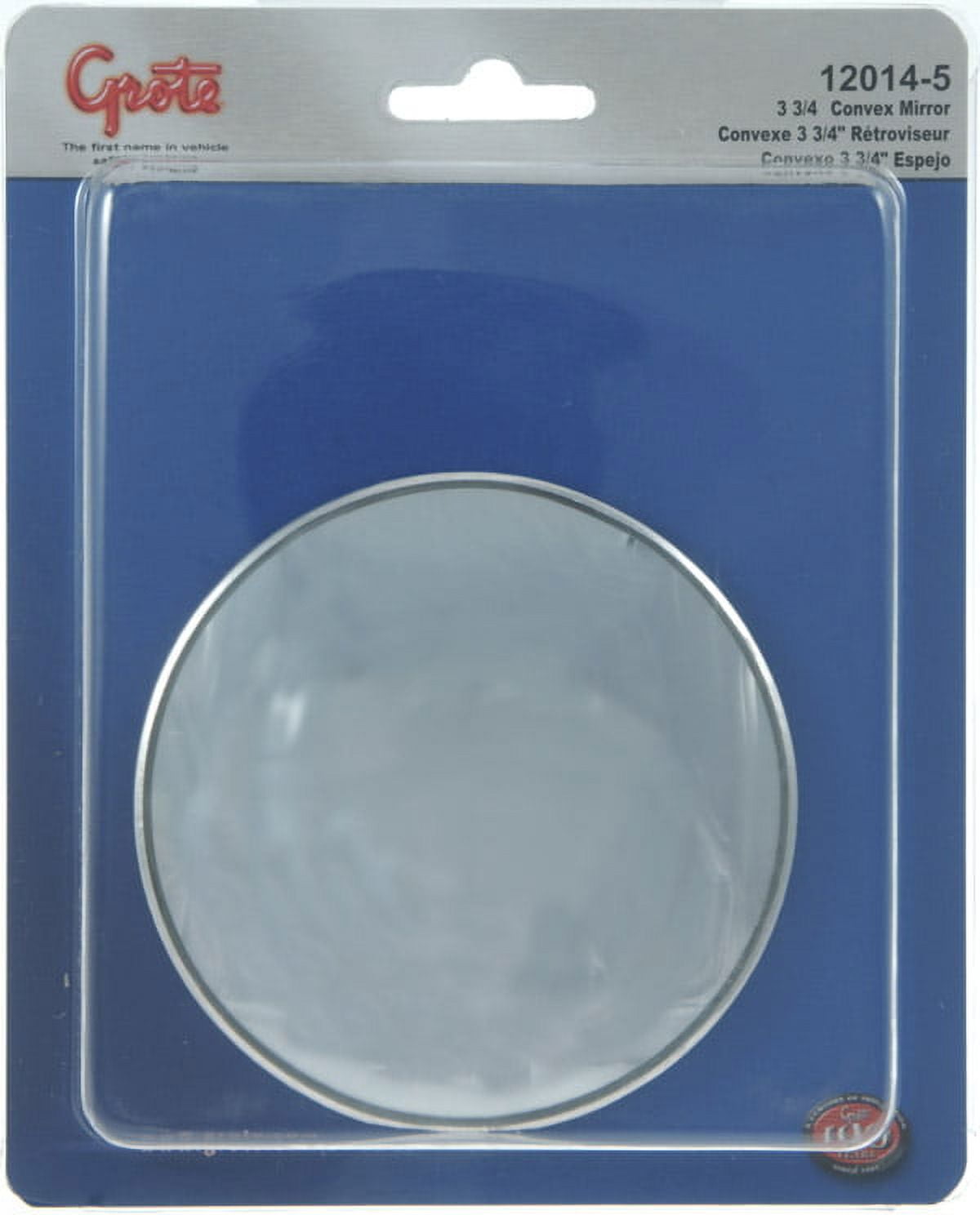 Grote 12014-5 - Mirror, 3-3/4", Round Stick-On Convex, Retail Pack ...