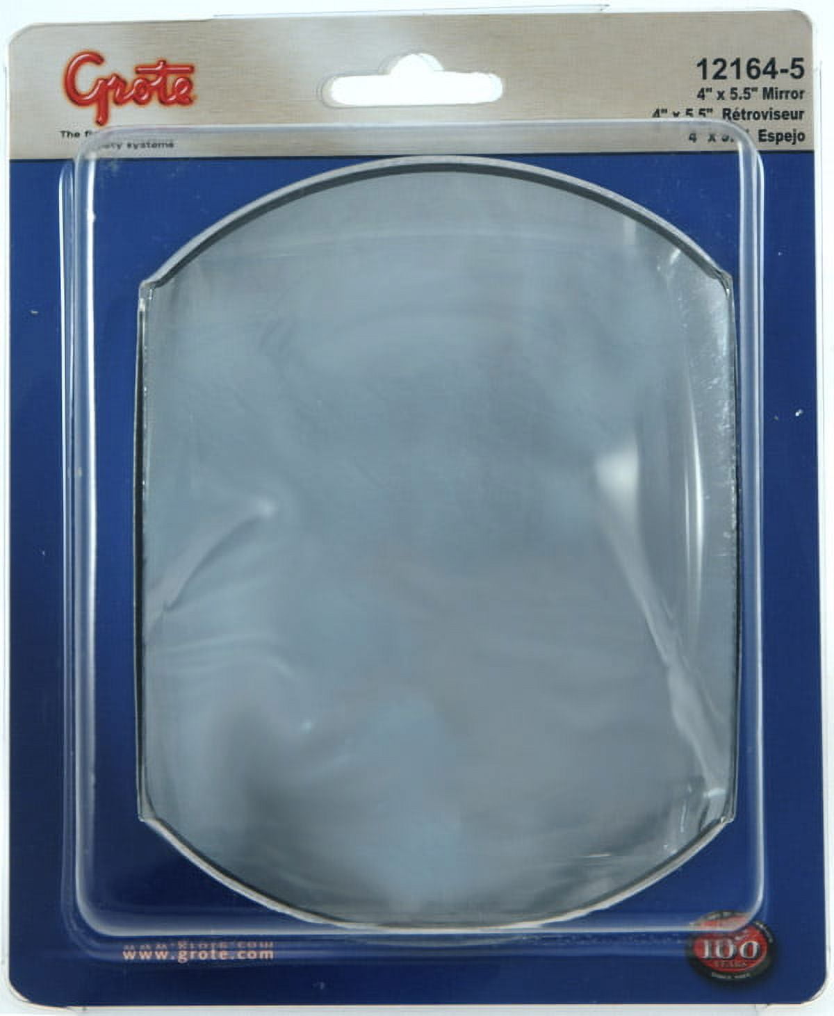 Grote 12164-5 - Mirror, 4" X 5-1/2", Stick On Convex, Retail Pack ...