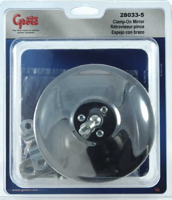 Grote Round, Clamp-On Stack & Spot Mirror Assembly (28033/28033-5 ...