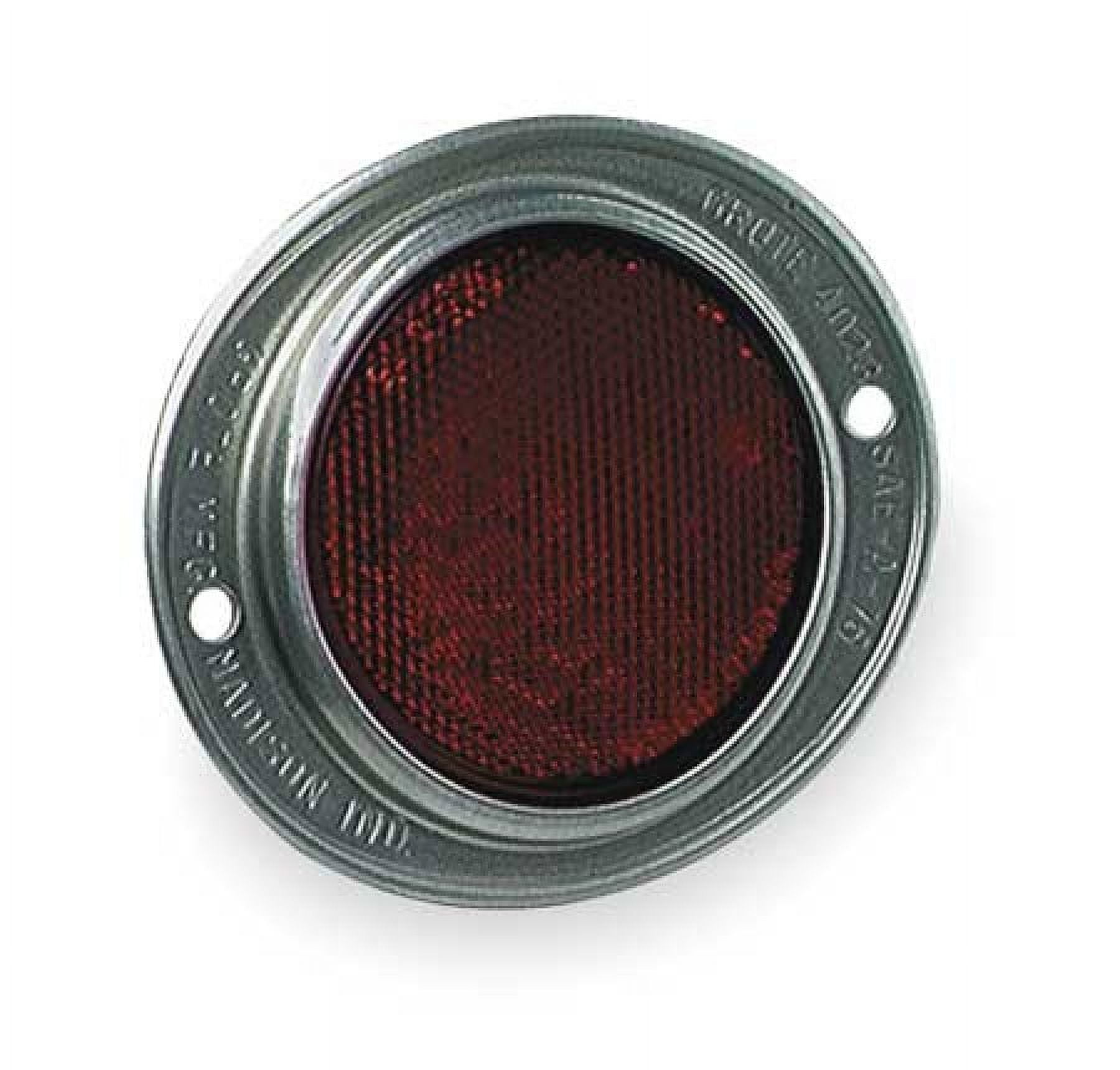 Grote 40232 Red Aluminum Two-Hole Mounting Reflector - Walmart.com
