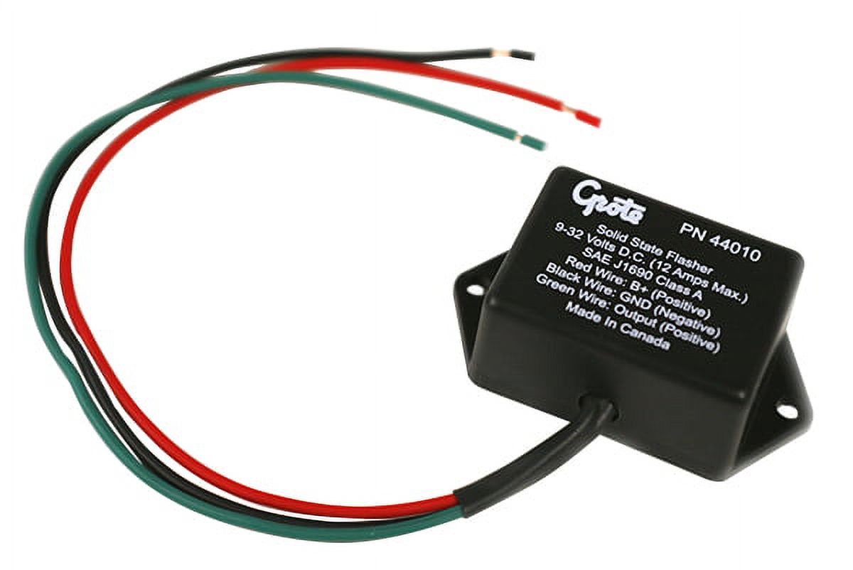 Grote 44010 Solid-State Electronic Flasher (3-Wire) - Walmart.com