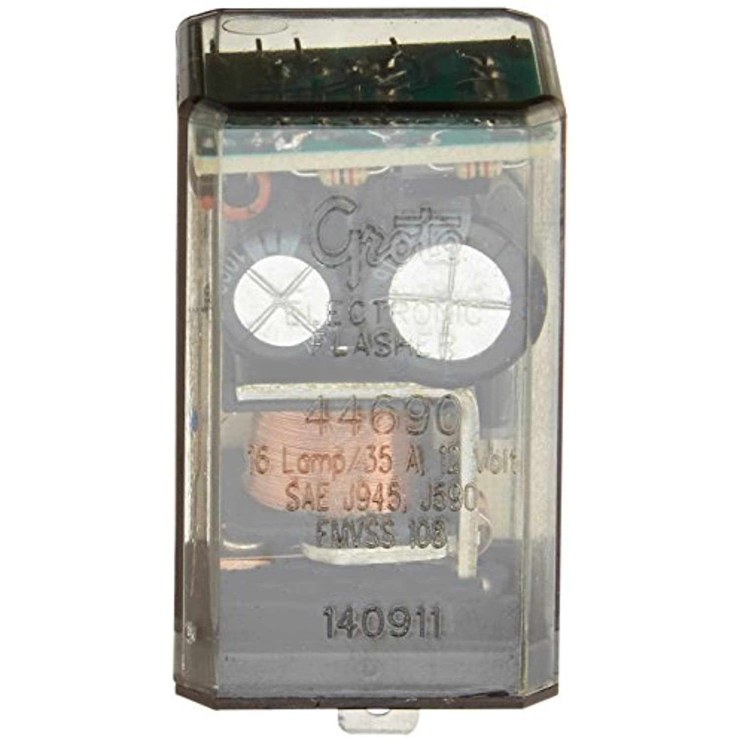 Grote 44690 2 Pin Flasher (16 Light Electronic) - Walmart.com