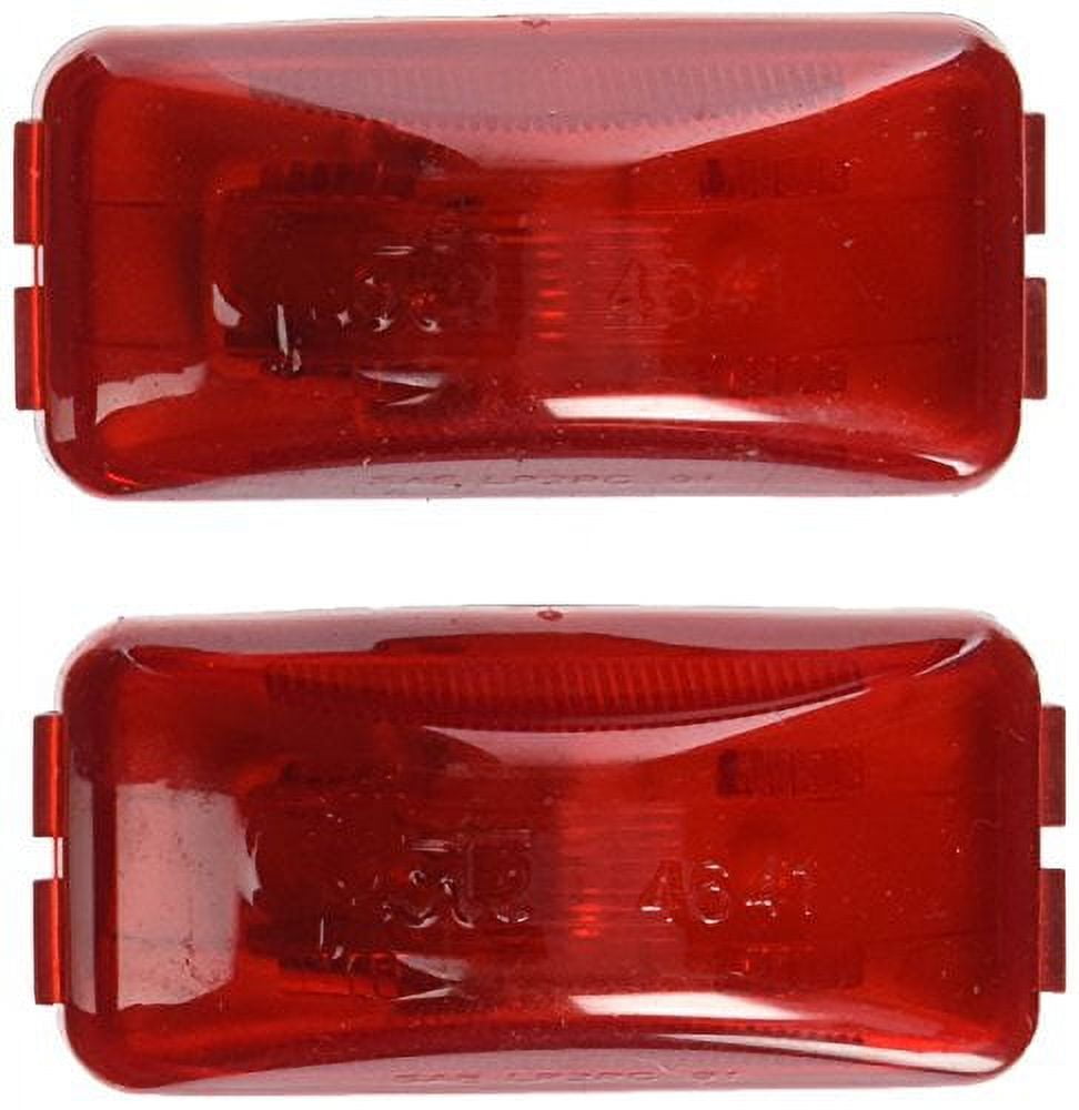 Grote 46412-5 Red 3" Clearance Marker Light (Pair Pack) - Walmart.com