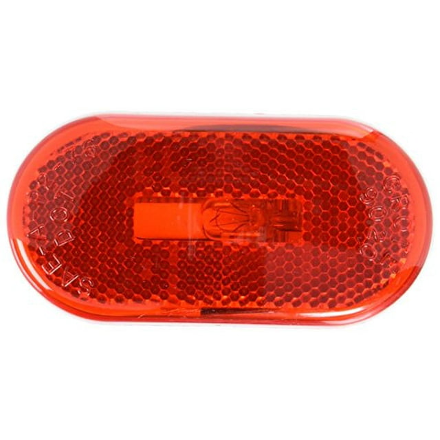 Grote 46712-5 Red Single-Bulb Oval Clearance Marker Light (Built-in ...