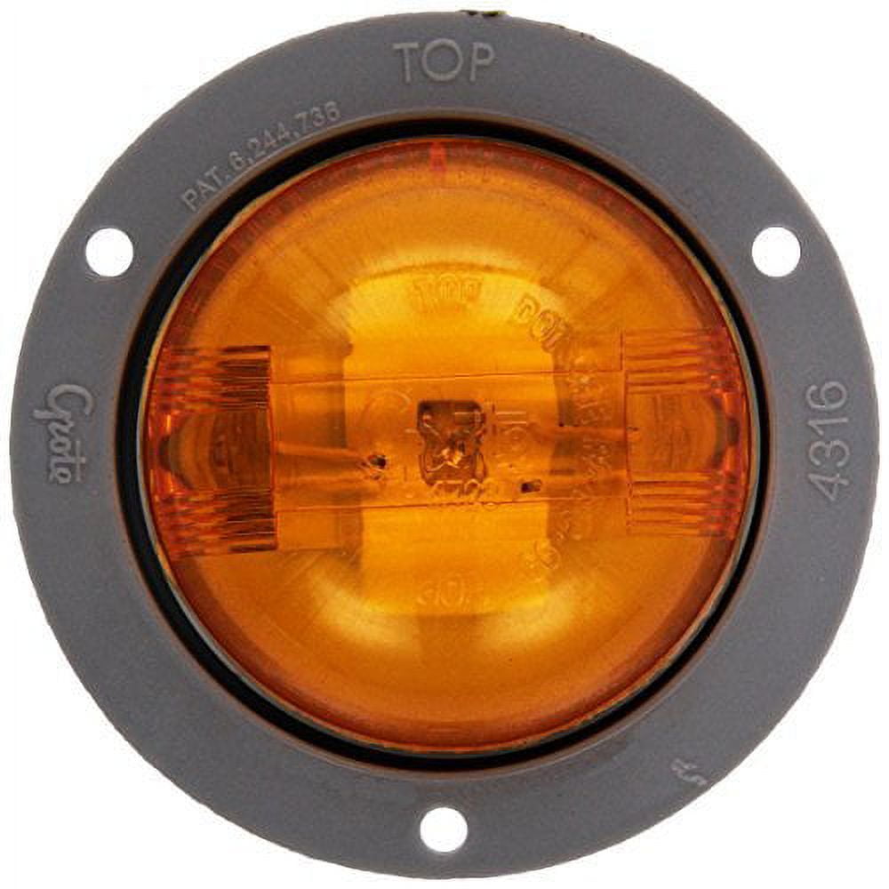 Grote 47373 Yellow SuperNova 2 1/2" PC Rated (LED Clearance Marker ...