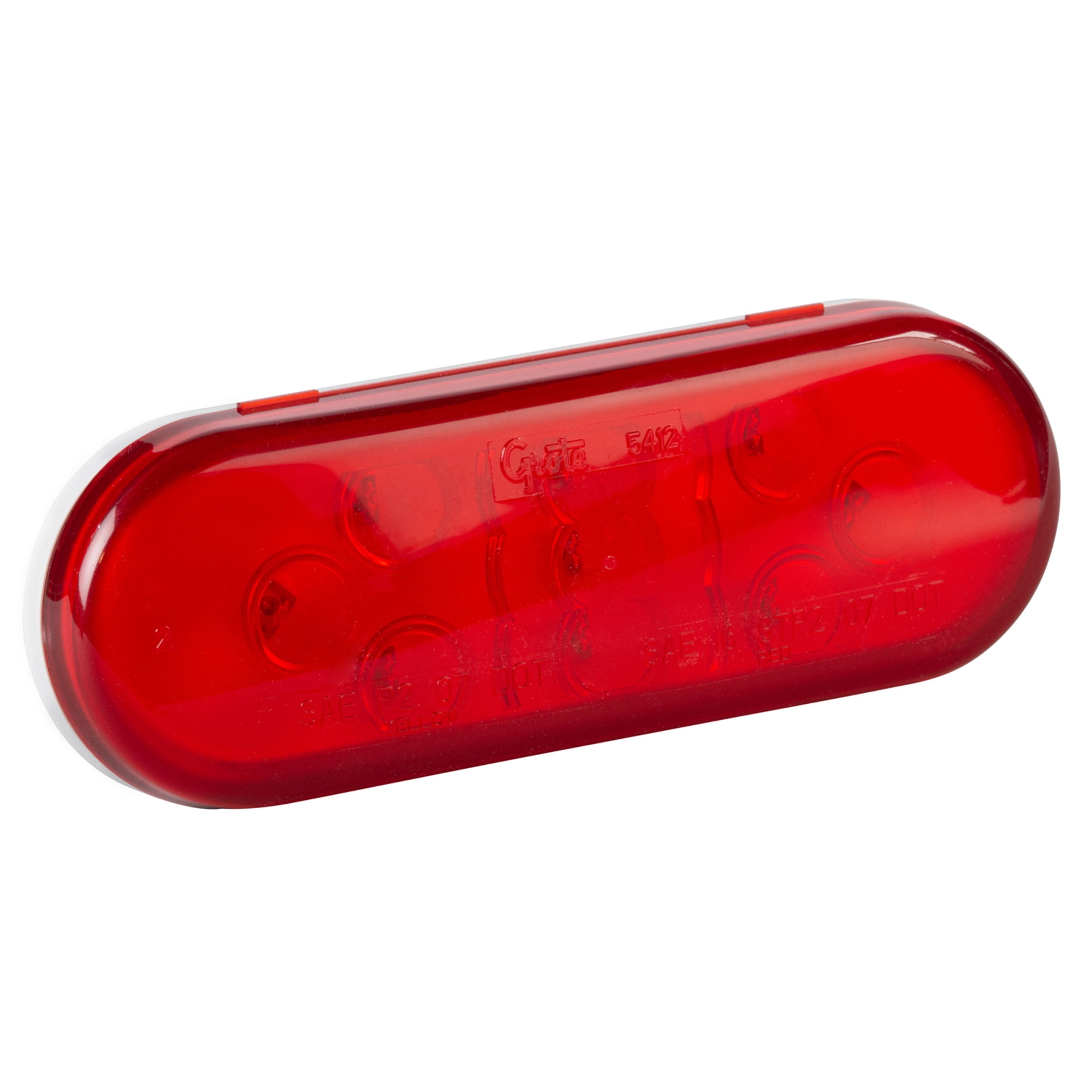 Grote 54142 SuperNova 9-Diode Oval LED Stop Tail Turn Light - Hard ...
