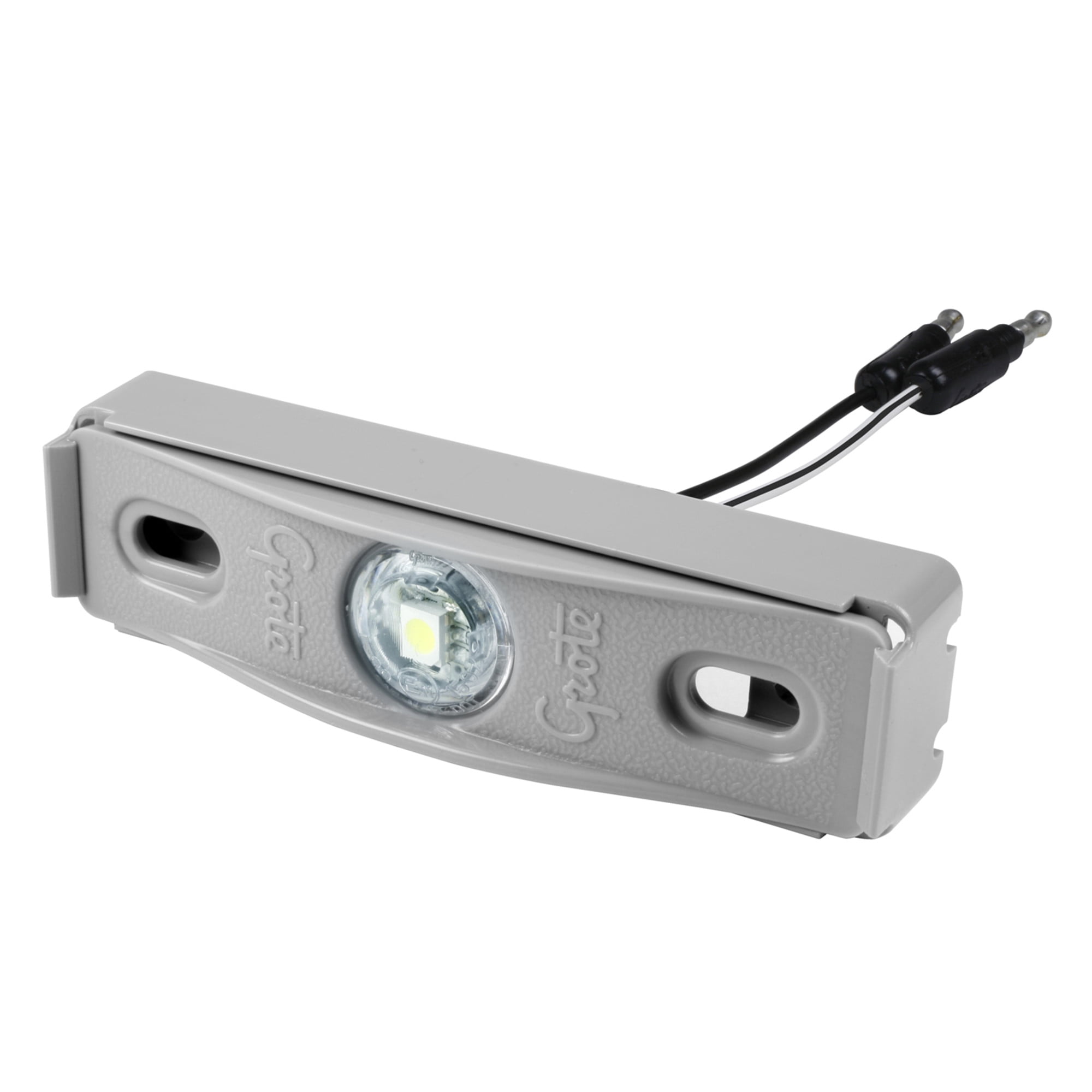 Grote 60711 MicroNova Multi-Volt Dot LED License Light - Gray, Kit ...