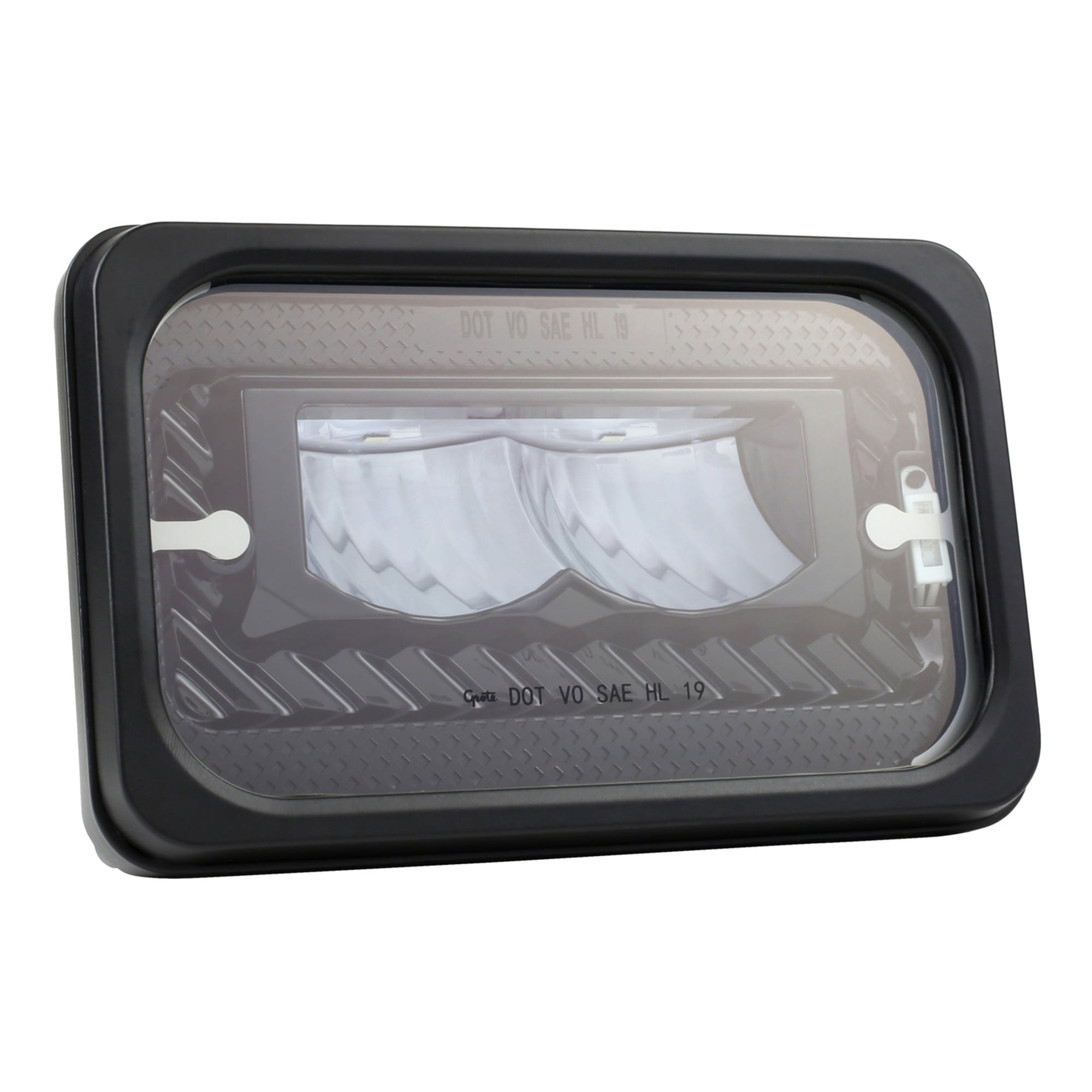Grote LED Sealed Beam Headlight 4x6 Heated High Beam Durable Visibility ...