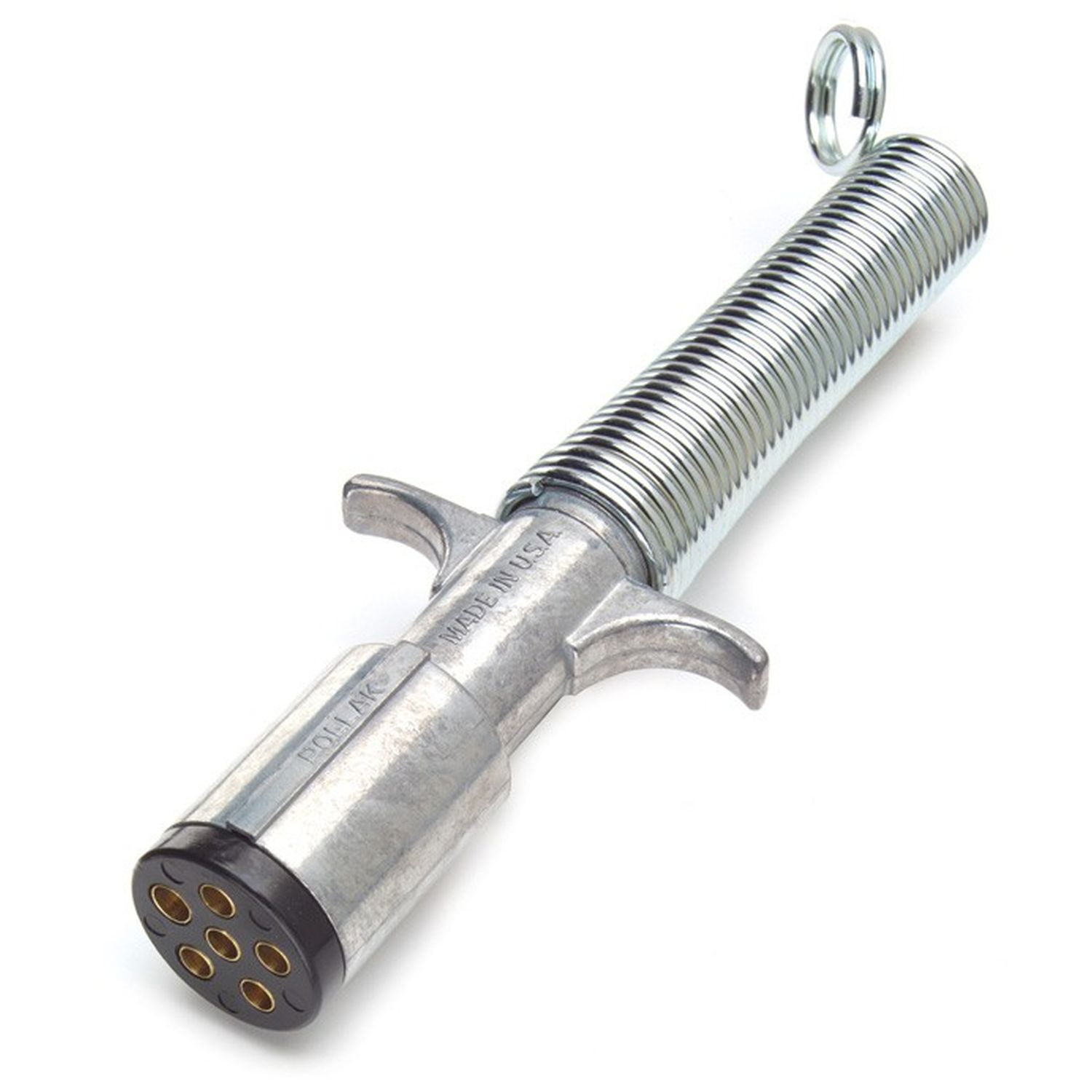 Grote 82-1010 - 6-Way Round Electrical Plug With Guard Trailer End ...
