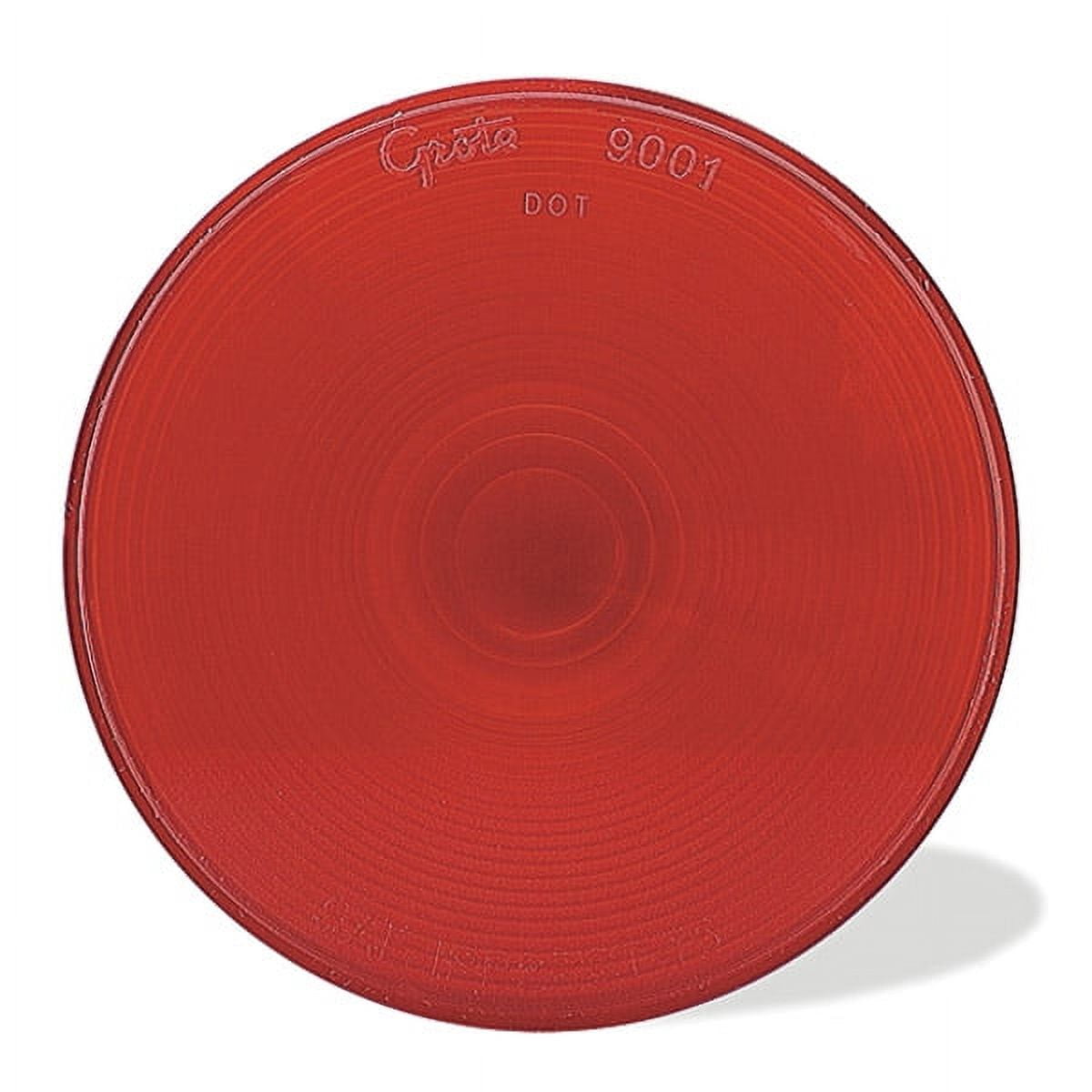 Grote 90012 - Replacement Lens, Red, For 50222 - Walmart.com