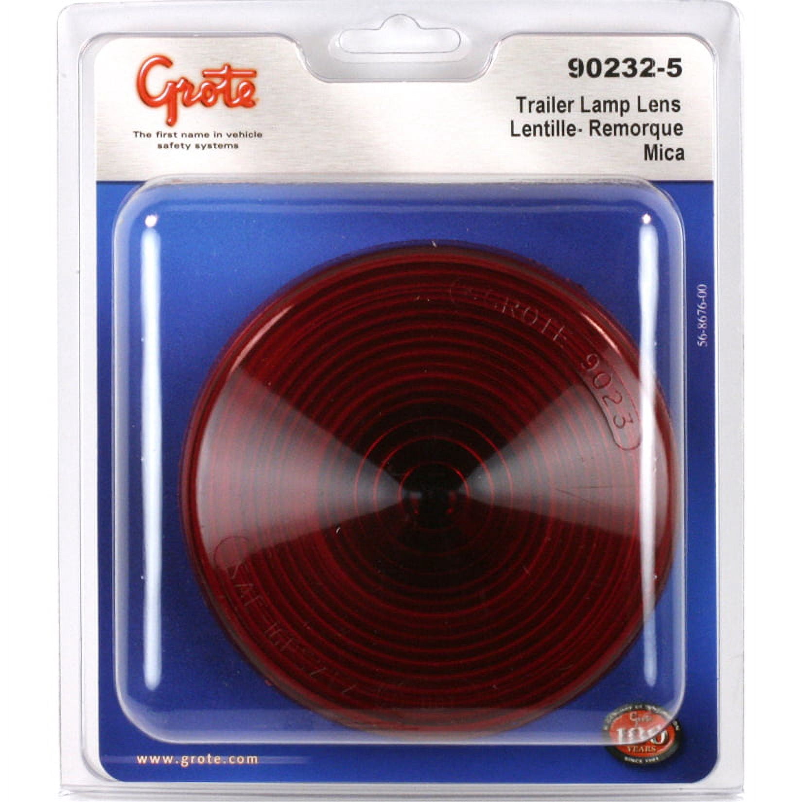 Grote 90232-5 - Replacement Lens, Red, For 50630, Retail Pack - Walmart.com