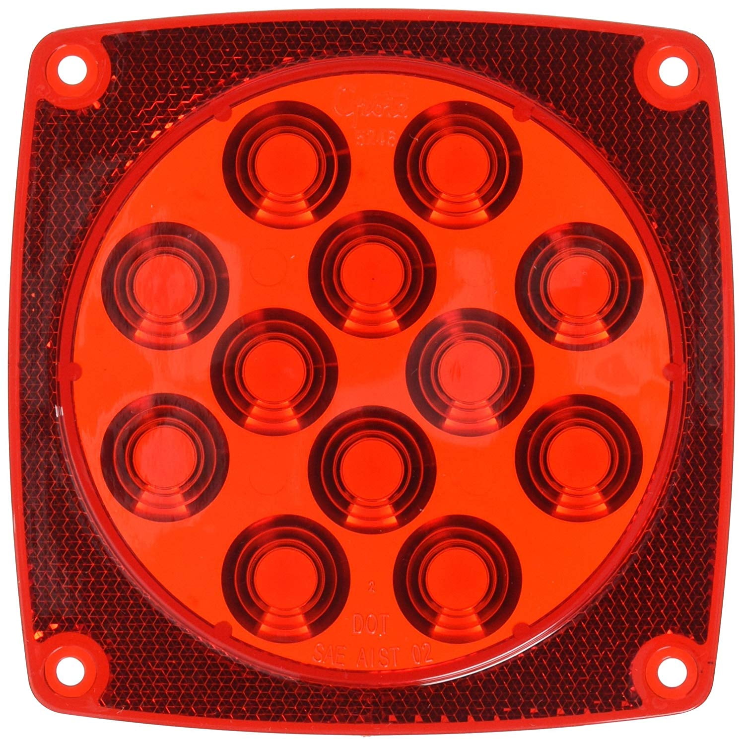 Grote 90642 - Replacement Lens, Red, For LED Tail Lamp - Walmart.com