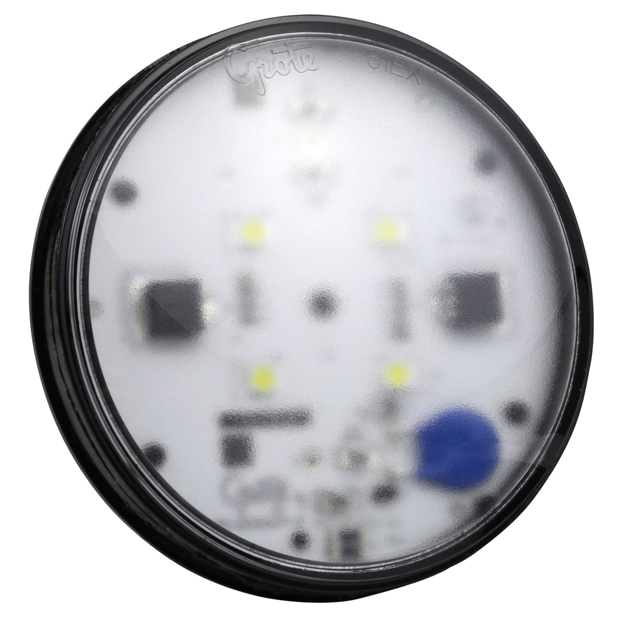 Grote 61E41 LED WhiteLight Dome Light with Male Pin - 4", 12V - Walmart.com