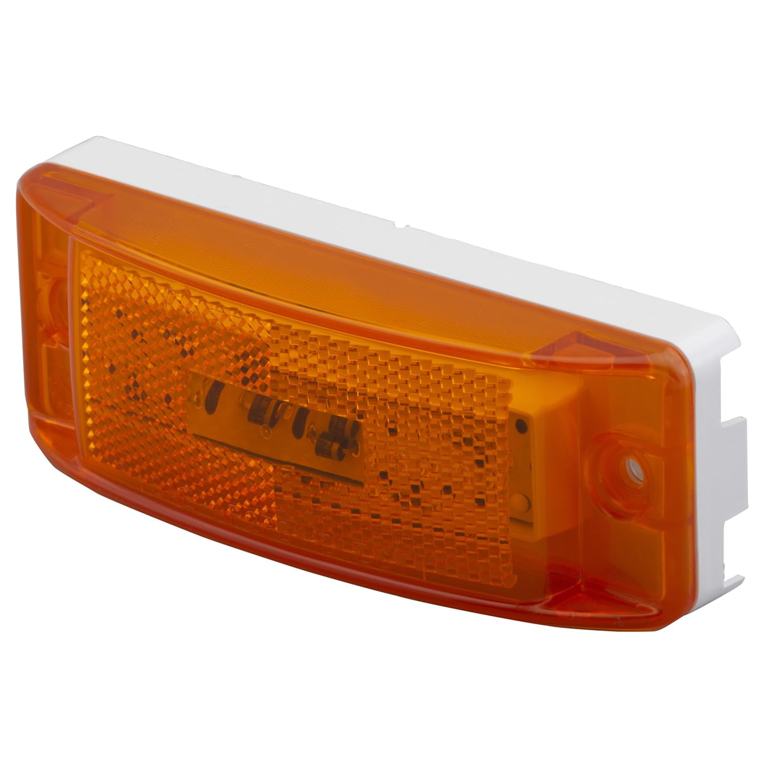 Grote G2103 Hi Count SSF20 Yellow Turtleback II LED Clearance Marker ...