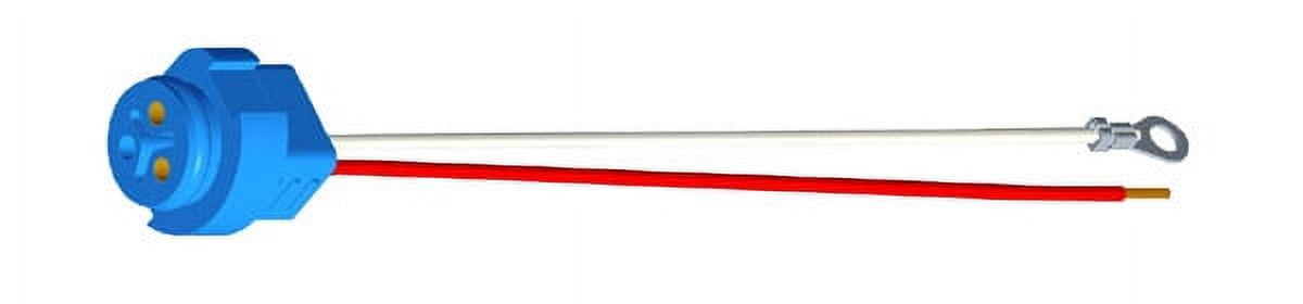 Grote PIGTAIL, 11" LONG, 2-WIRE PLUG-IN PIGTAIL FOR MALE PIN LAMP ...