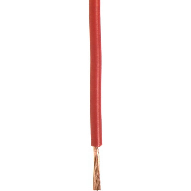 Grote Primary Wire, GPT, 14 AWG, 1C C, Red, PVC, Stranded, 60V, 100 ft ...