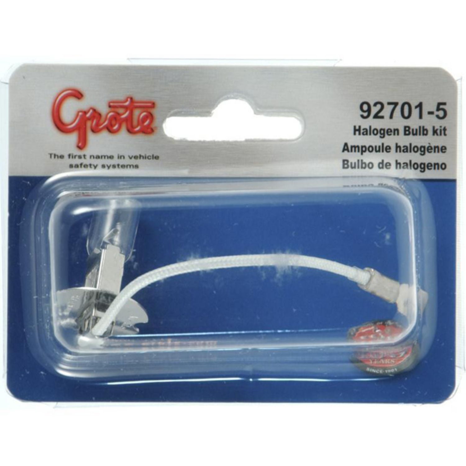 Grote Replacement Halogen Bulb, H3 - 12V, Clear, High Output 100 Watt ...