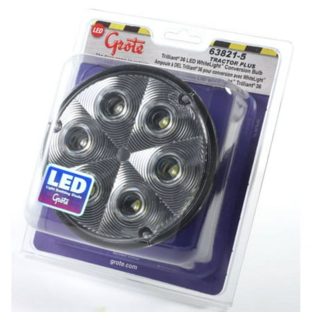 Grote Trilliant ® 36 LED Work Light, Tractor Plus Pattern, Spade/Screw ...