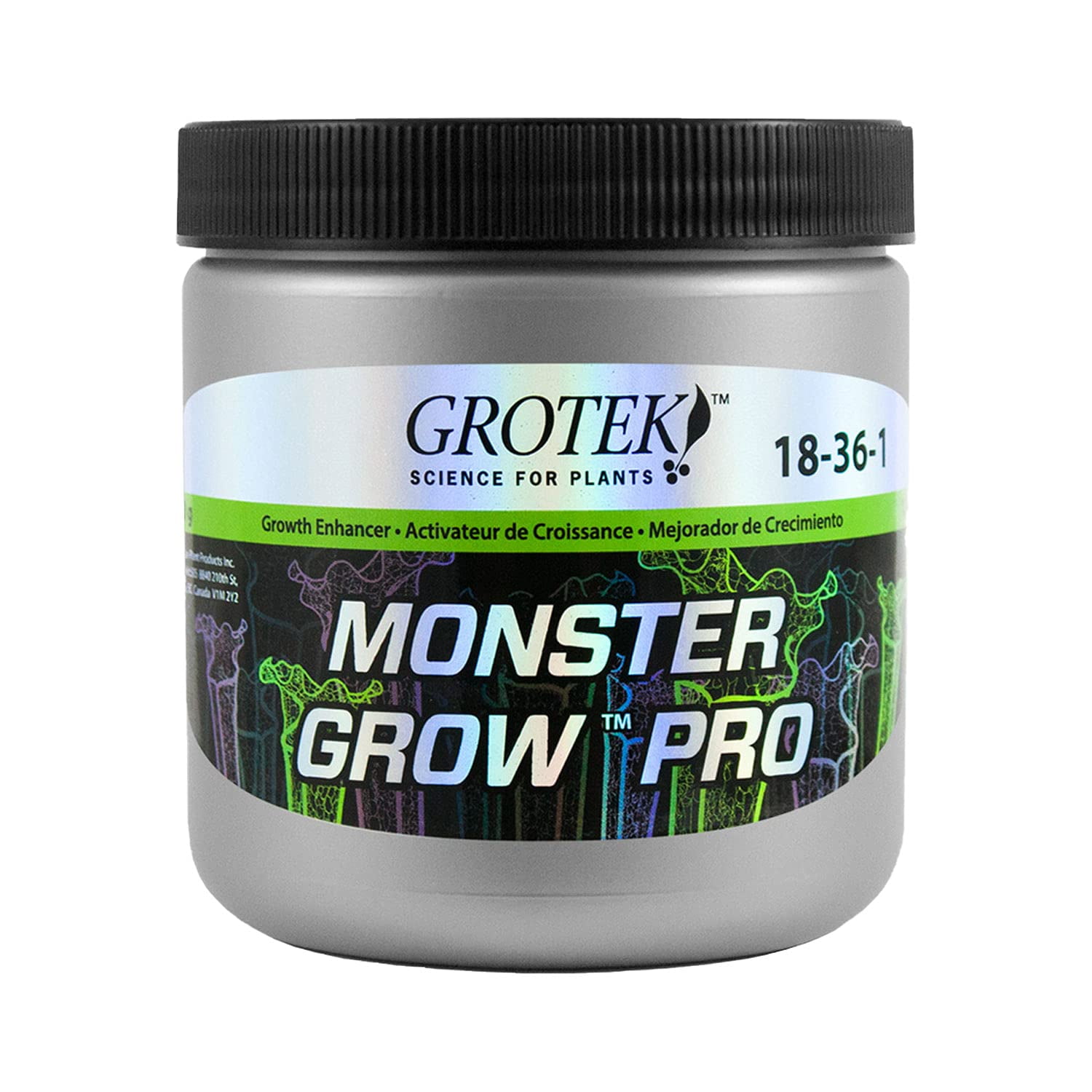 Grotek GTMG6030 500 Gram Monster Grow Pro 18-36-1 NPK Nutrient ...