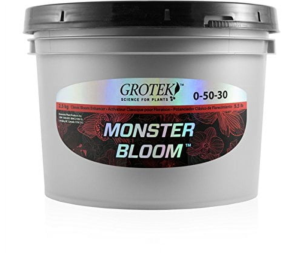 Grotek Monster Bloom 0-50 - 30 Grotek Monster Bloom 2.5 kg (1/Cs) - Walmart.com
