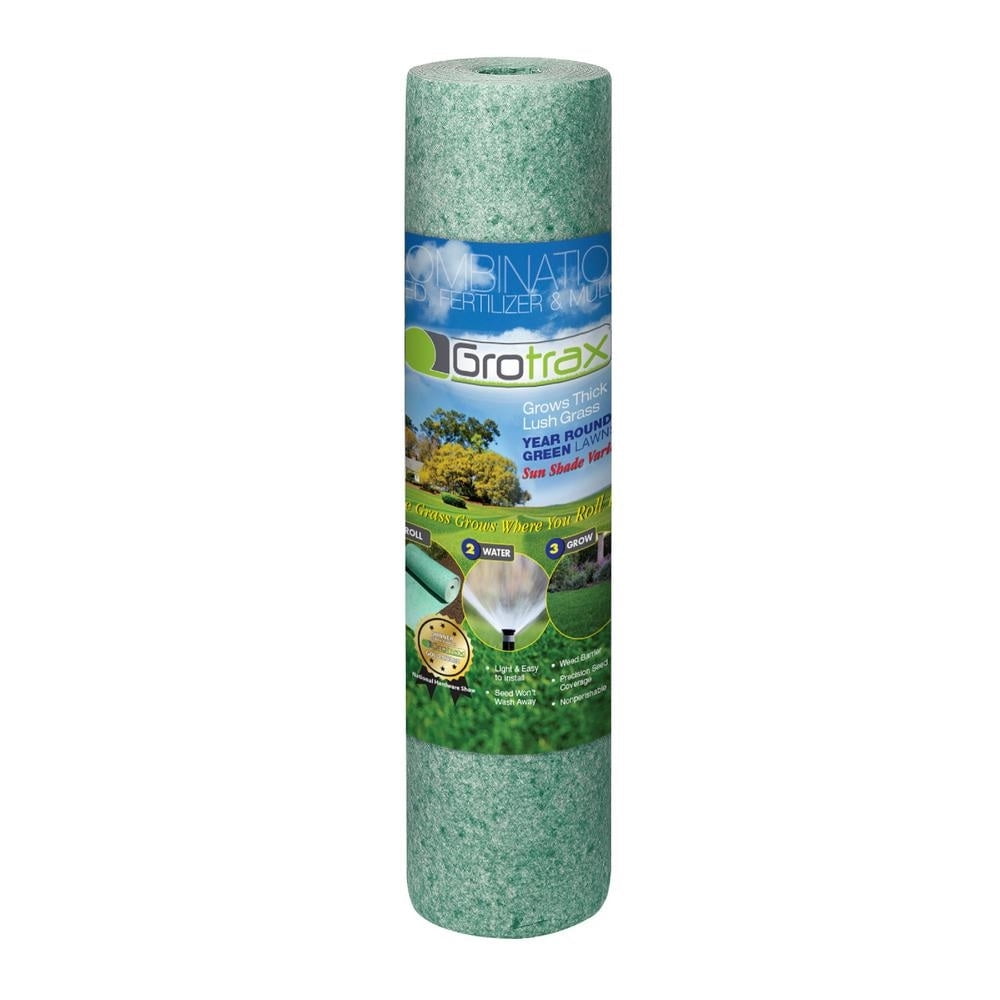 Grotrax 803 Year Round Green Mixture Grass Roll, 100 Square Feet, Each ...