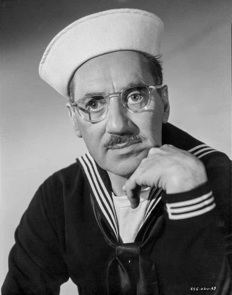 Groucho Marx in a sailor hat Photo Print (24 x 30) - Walmart.com
