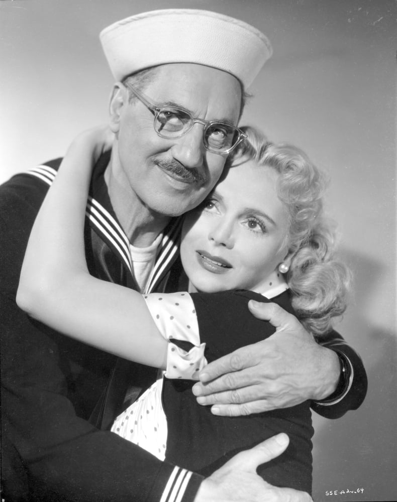 Groucho Marx in a sailor hat with a woman Photo Print (8 x 10 ...