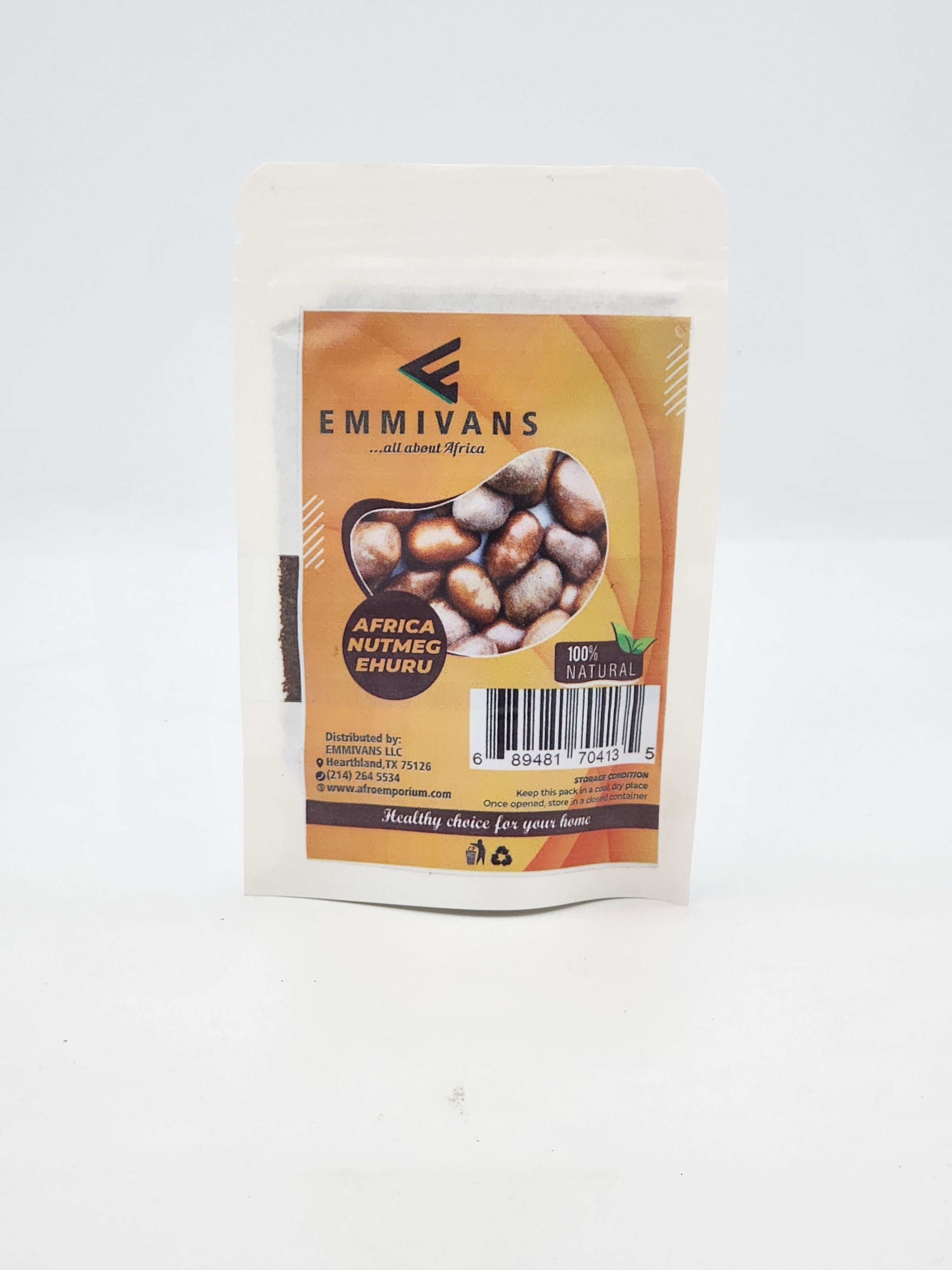 Ground African Calabash Nutmeg Efuru , 1.5oz - Walmart.com
