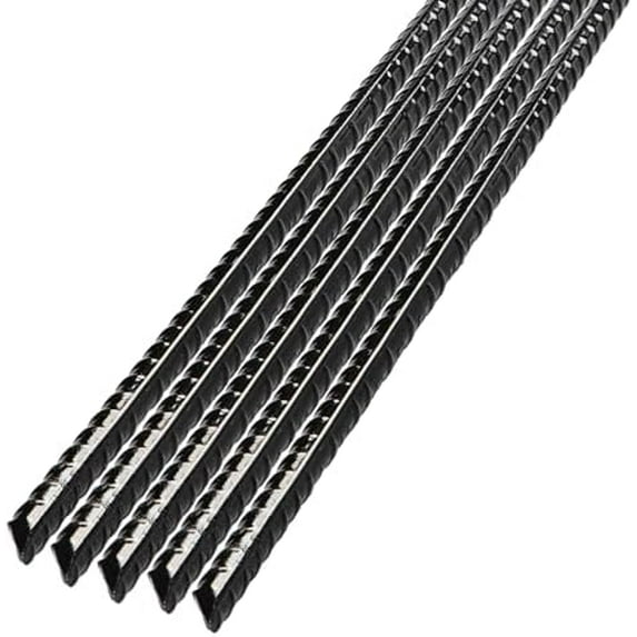 Ground Anchor Stakes, Heavy Duty Straight Rebar Stakes Forged 15inch ...