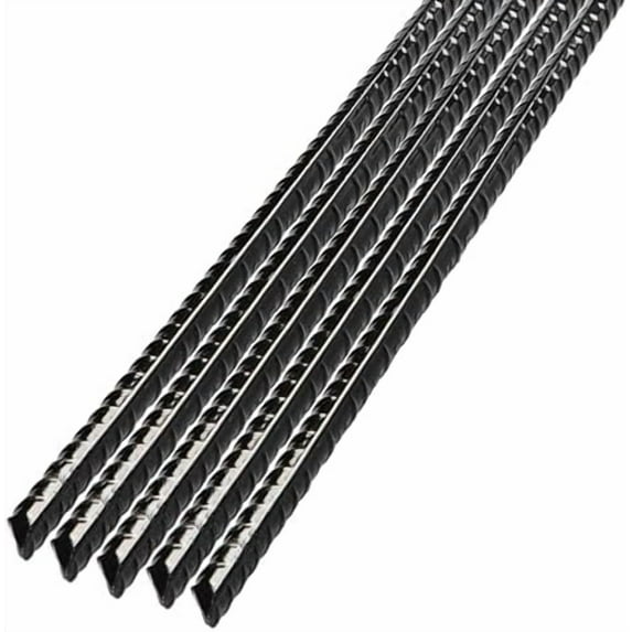 Ground Anchor Stakes, Heavy Duty Straight Rebar Stakes Forged 15inch ...