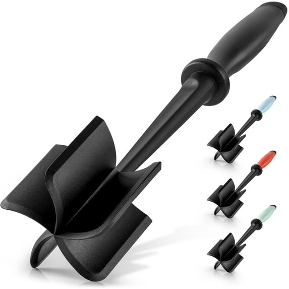 Ground Beef Chopper, Hamburger Meat Smasher Tool, Durable Nylon Kitchen ...