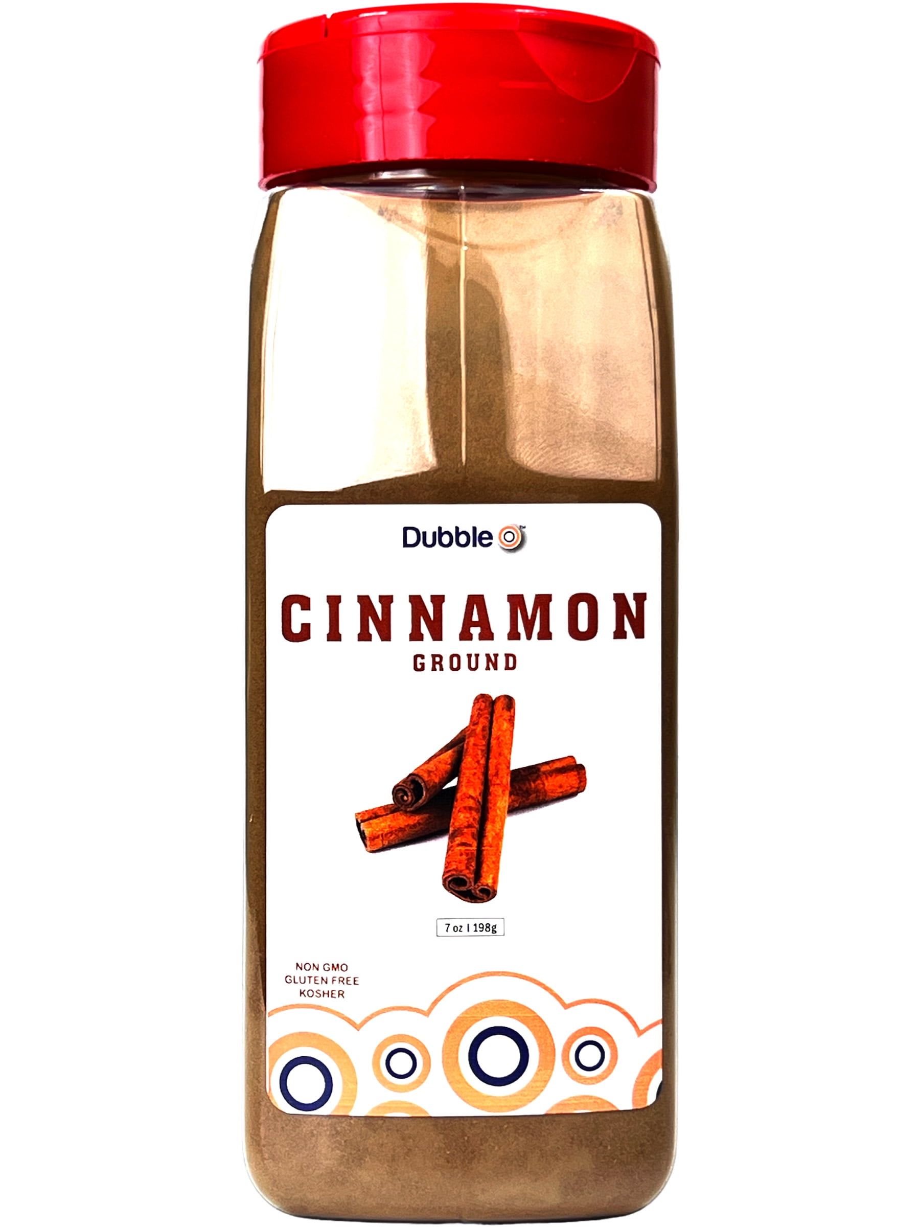 Dubble O Ground Cinnamon Powder, 7 oz, Non GMO, Kosher, Halal, Gluten ...