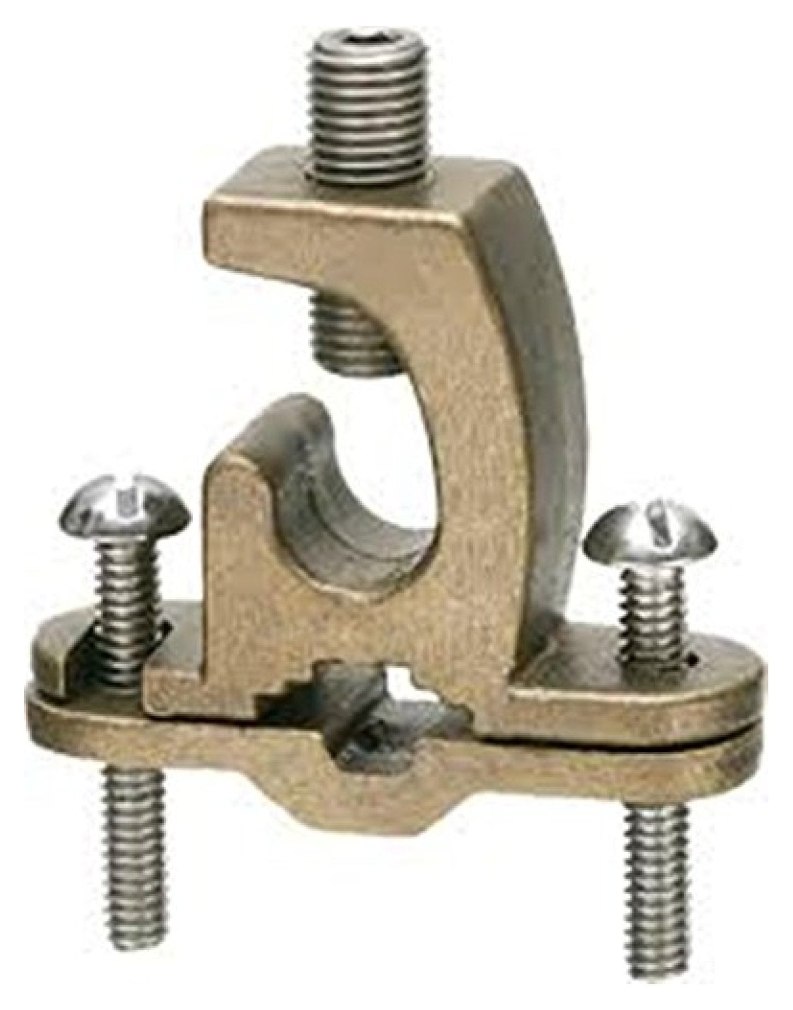 Ground Clamp Bronze 719DB - Solid Copper Grounding Clamp for Rods ...