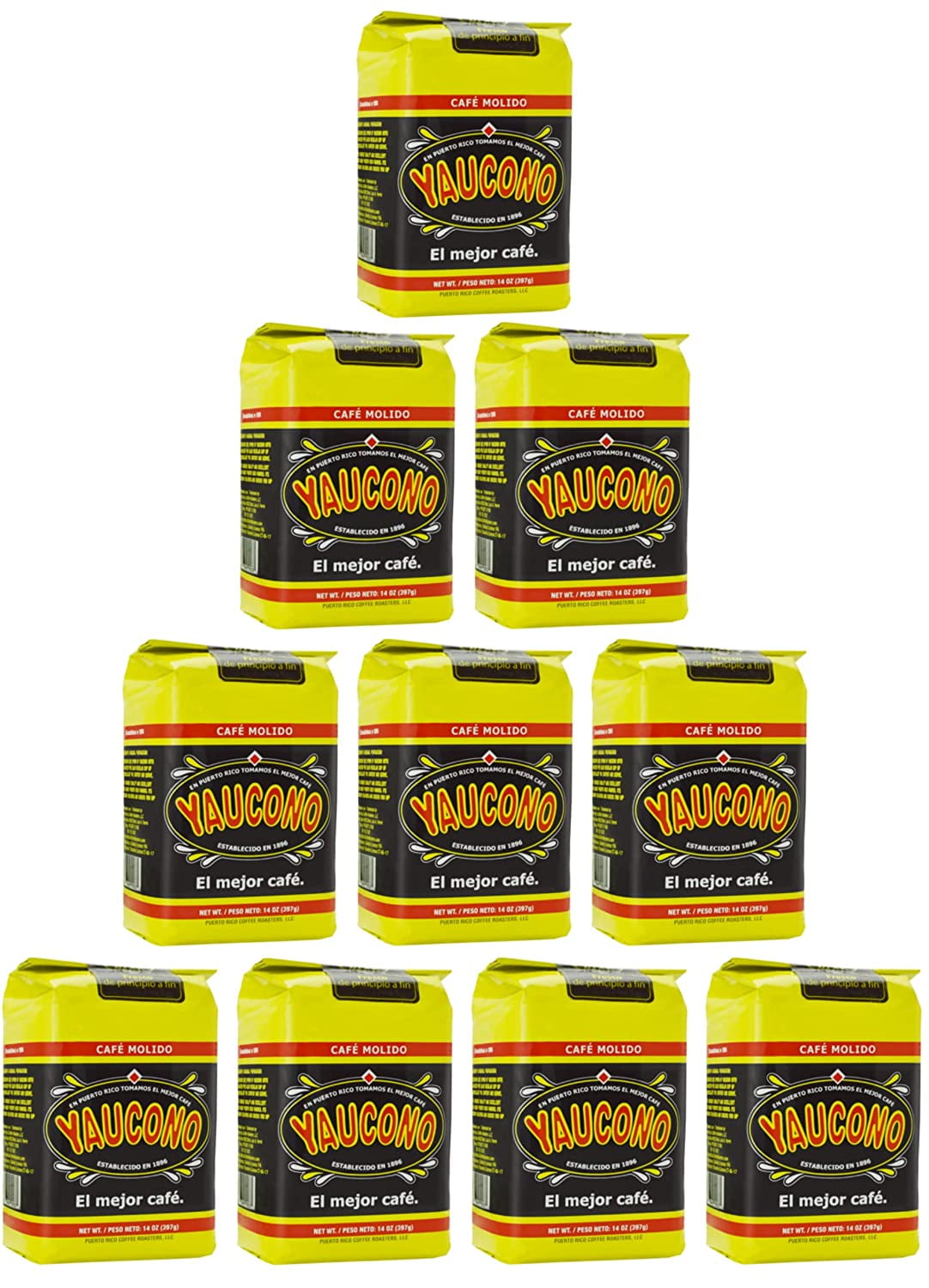 Ground Coffee Bagged, 14 Ounce (Pack of 10) - Walmart.com