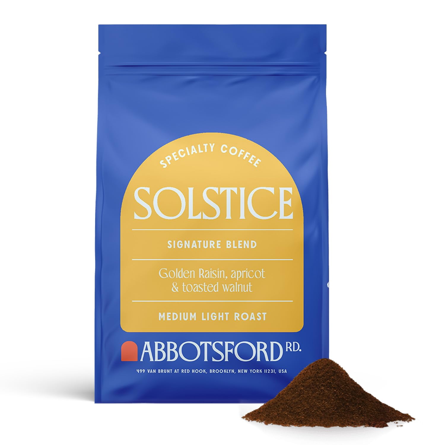 Ground Coffee, Medium Light Roast Ground Coffee with Bright Flavors of ...