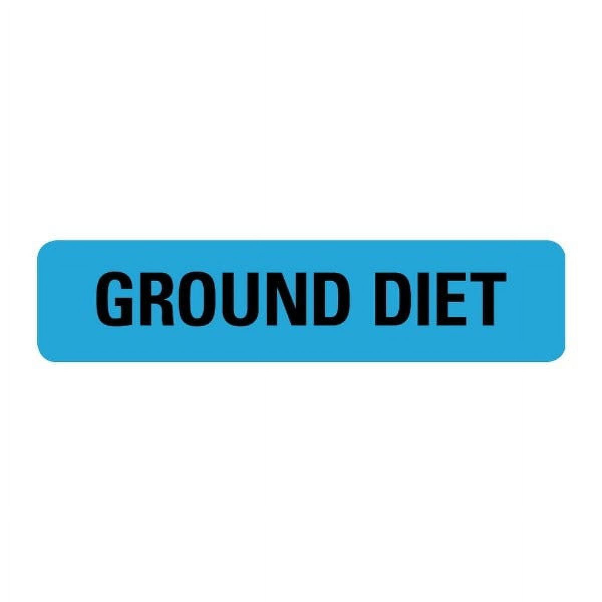 Ground Diet Labels - Walmart.com