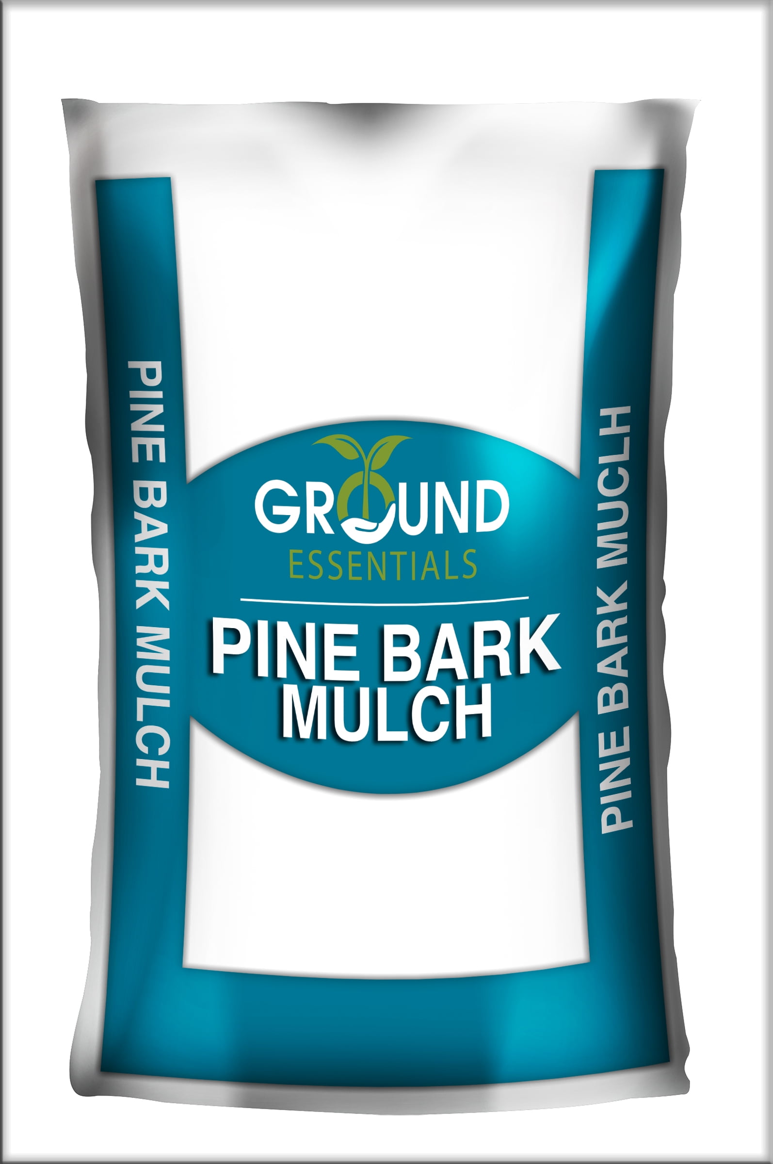 Ground Essentials Brown Pine Bark Mulch, 2 Cu. ft. - Walmart.com