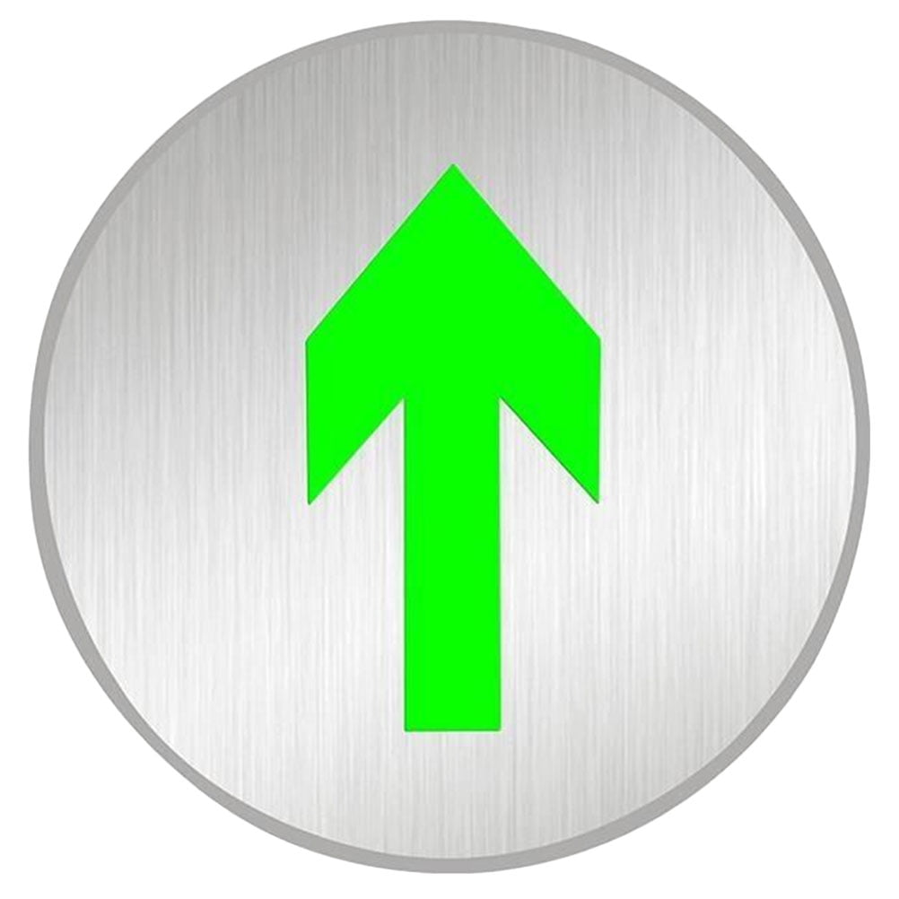 Ground Evacuation Indicator Sign Luminous Fluorescent Exit Sign ...