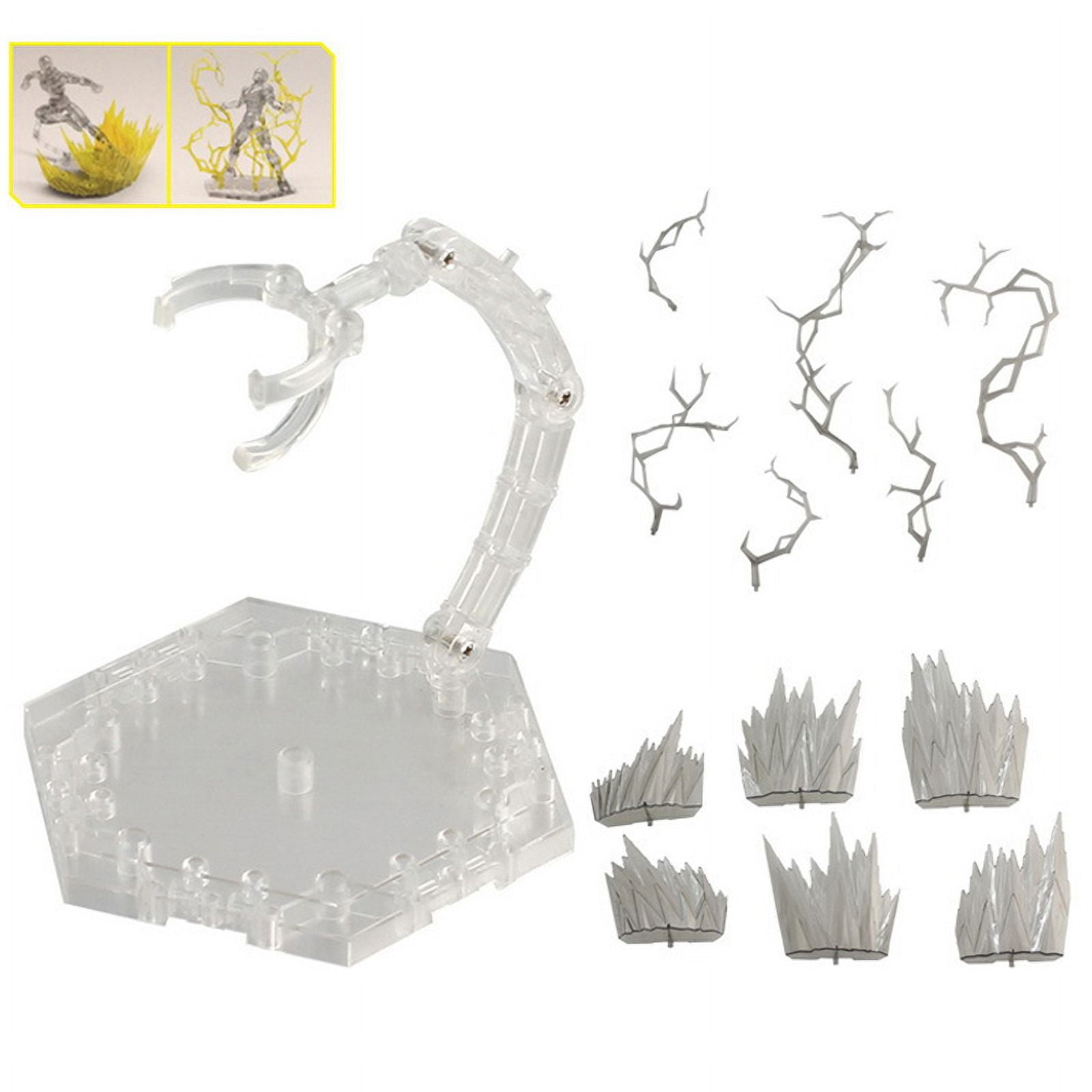 Ground Fissure Explosion Platform Impact Effect Model Action Figure One ...