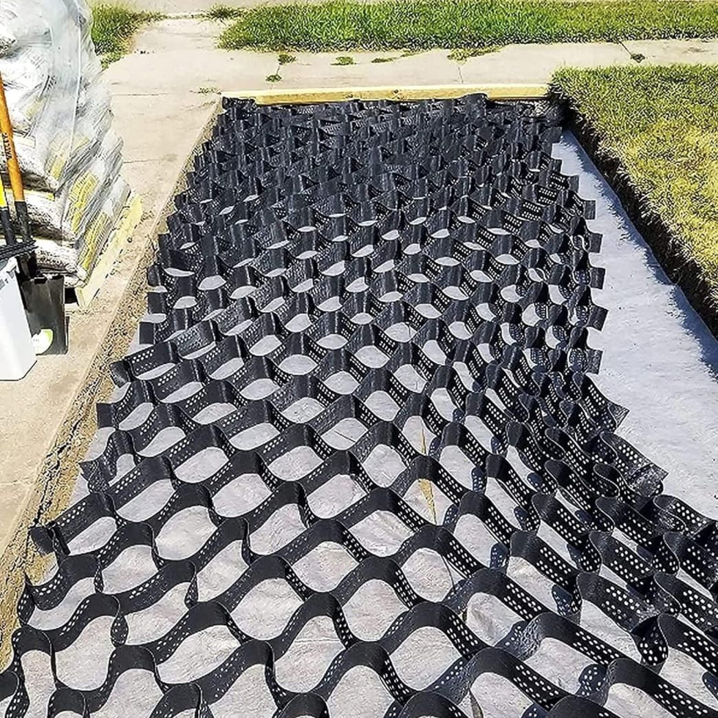 Ground Grid for Gravel Pathway, HDPE Geocell Ground Grids, 3ft/ 5ft ...